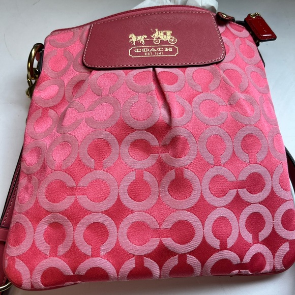 Coach | Bags | Coach Pink Crossbody Bag | Poshmark